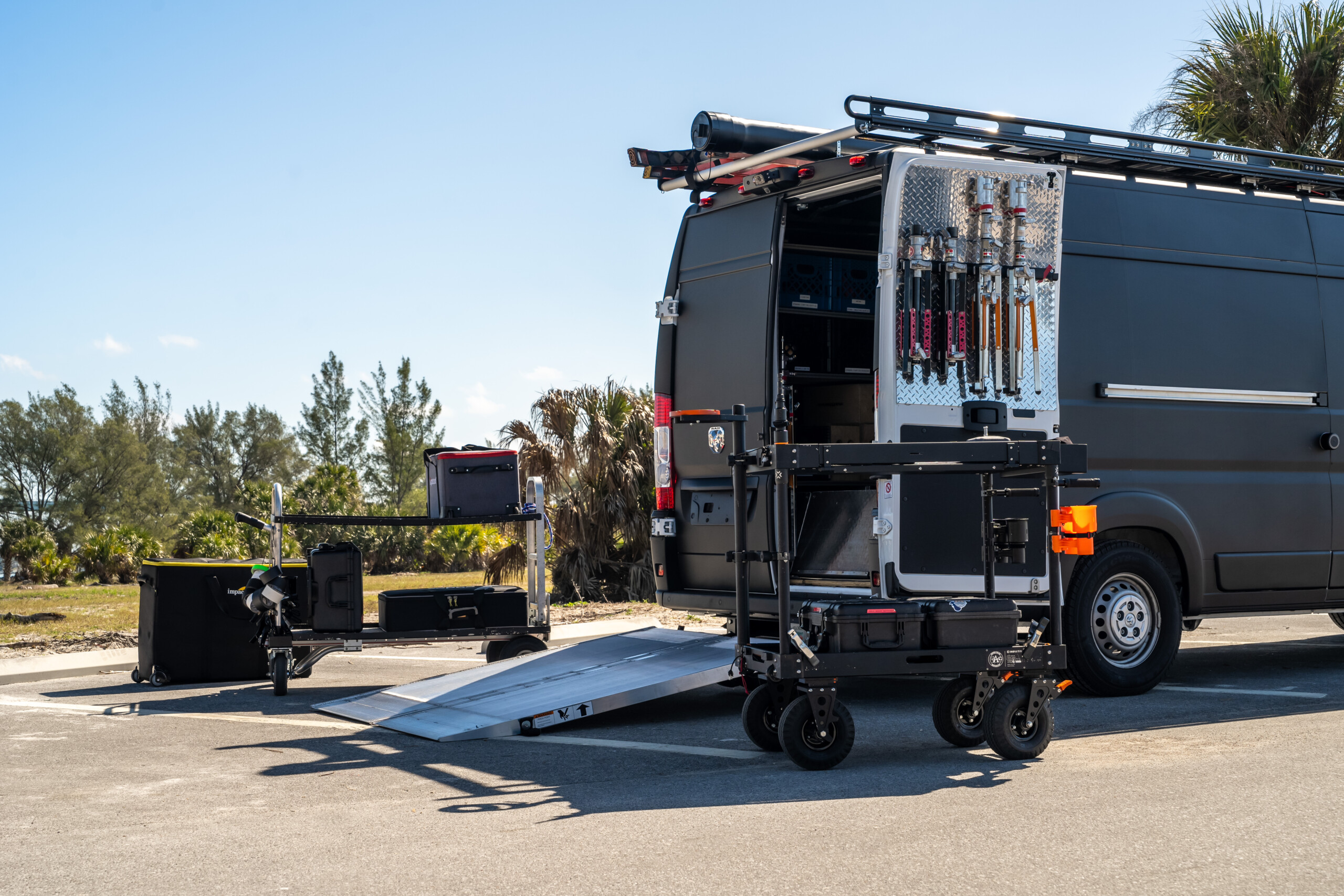 Grip Truck and Lighting Rental | Production Van | Two Stories Media